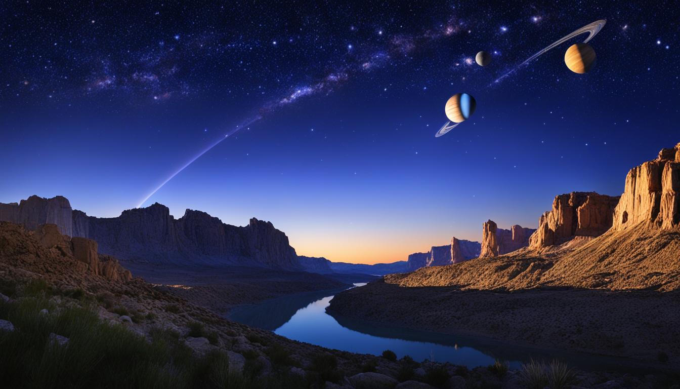 Venus and Jupiter Convergence: Celestial Sight